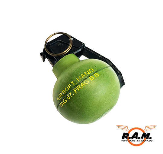 Taginn TAG-67 Paintball / Airsoft Splittergranate Handgranate - ram ...